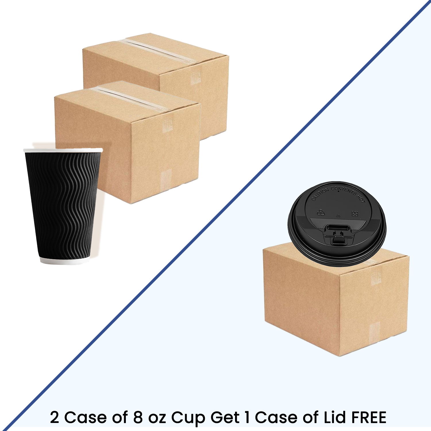 Bulk Recyclable Plastic Cups with Lid | Greenwich Packaging