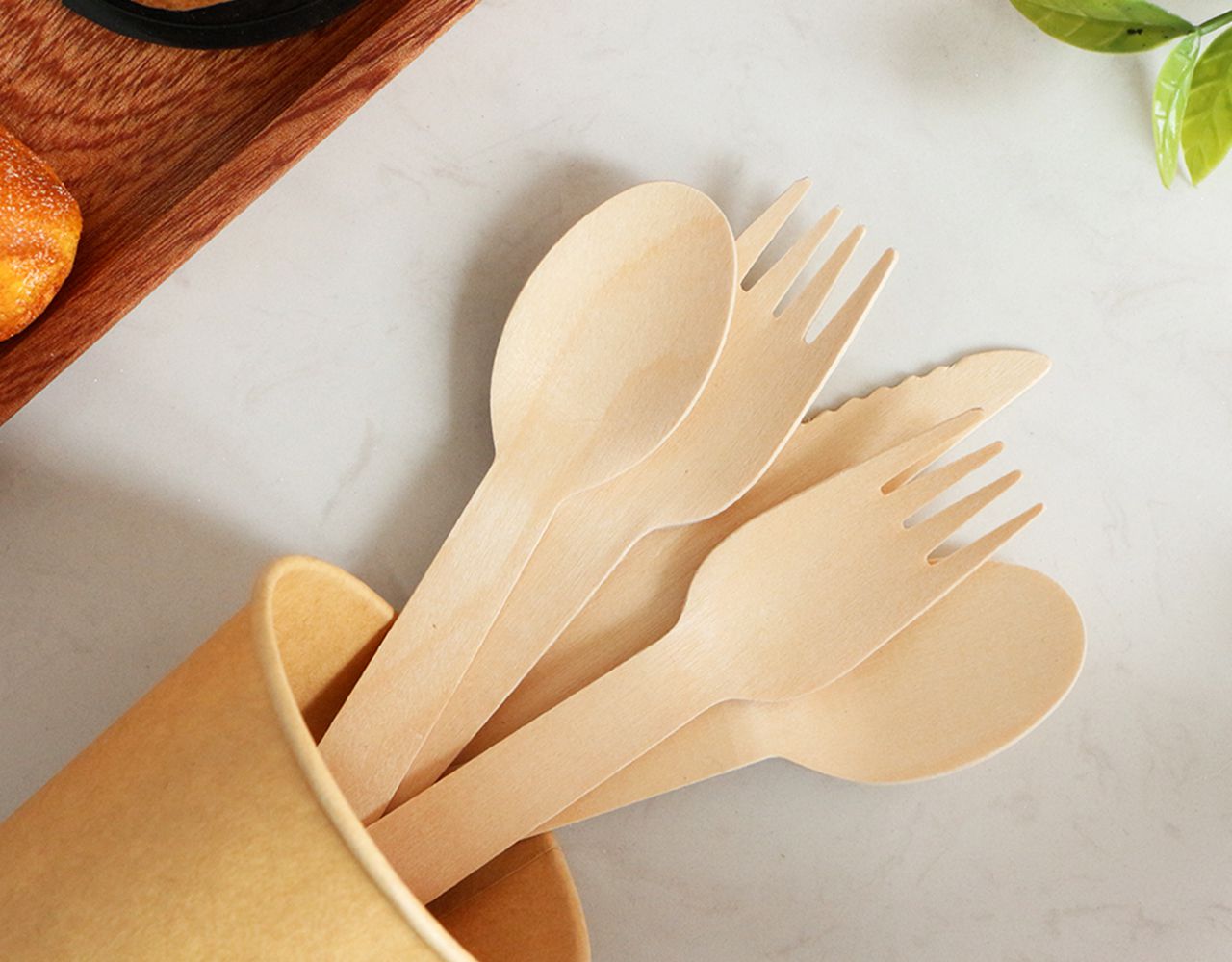 Wholesale Biodegradable Wooden Cutlery | Greenwich Packaging